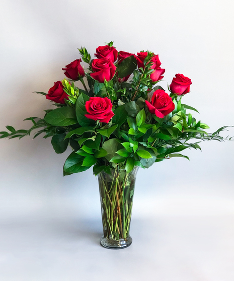 One Dozen Long-Stemmed Red Roses | South Shore MA Flower Delivery